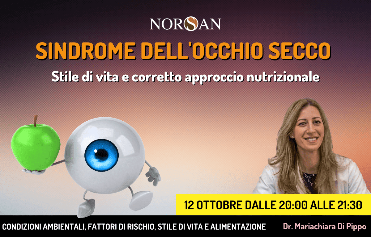 NORSAN Webinar: Sindrome dell'occhio secco